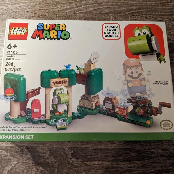 Lego | Toys | Lego Super Mario Yoshis Gift House Expansion Building Toy ...
